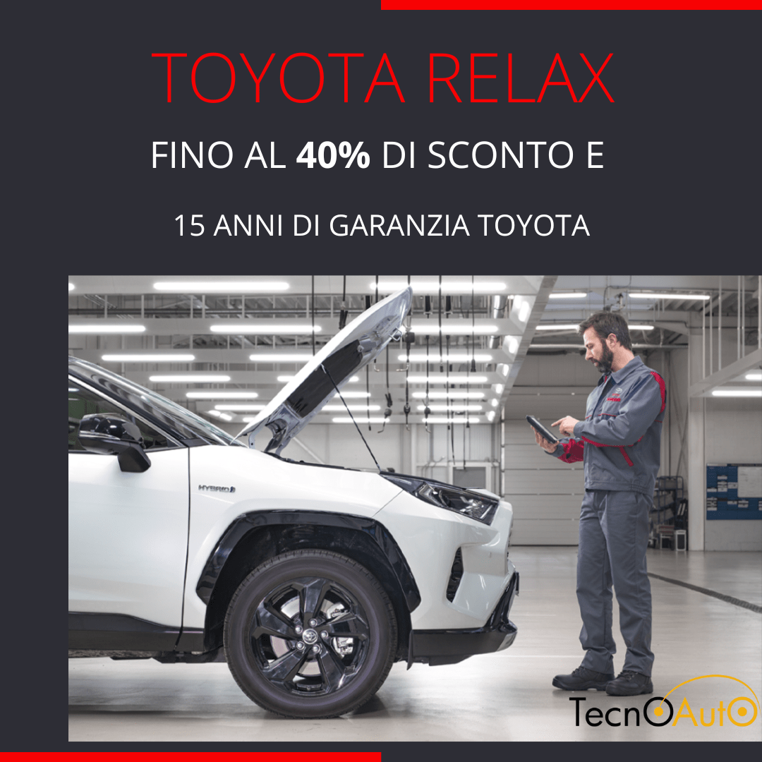 NUOVA GARANZIA TOYOTA RELAX PLUS - Tecnoauto
