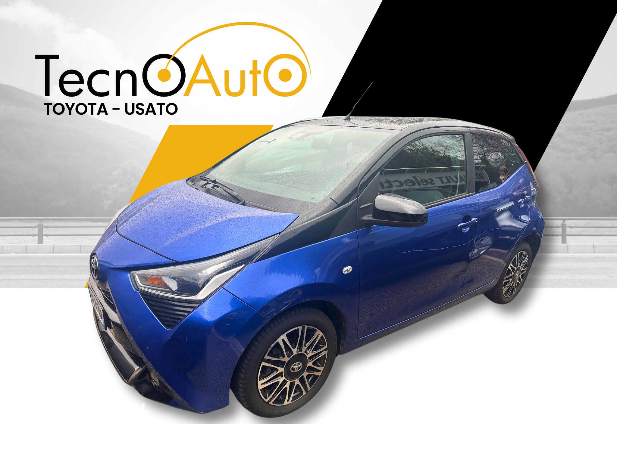TOYOTA AYGO X-CLUSIV 72CV BLU - Tecnoauto